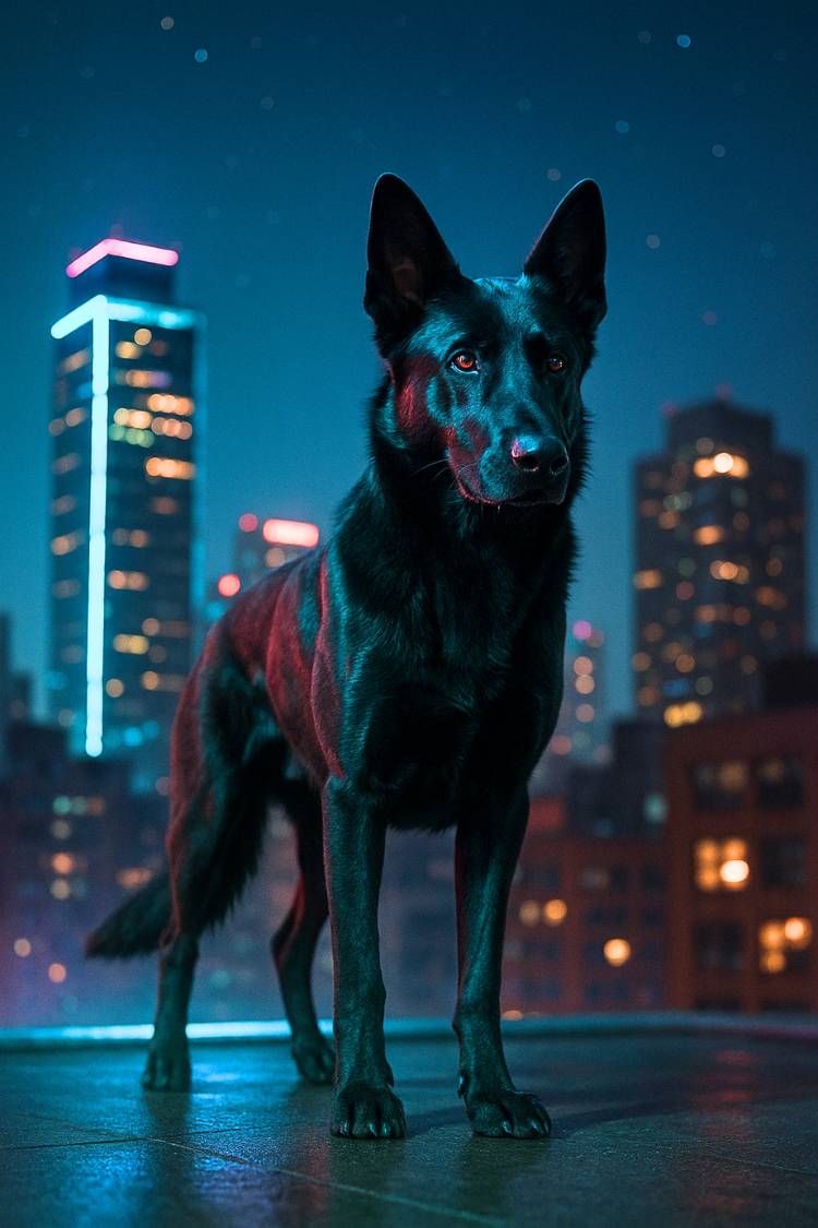 100 Black German Shepherd Names With Meanings