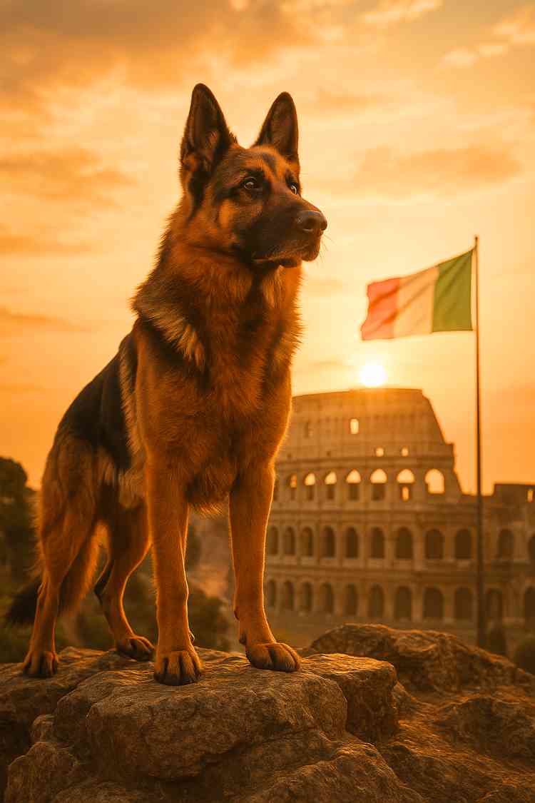 100 Italian German Shepherd Names With Meanings