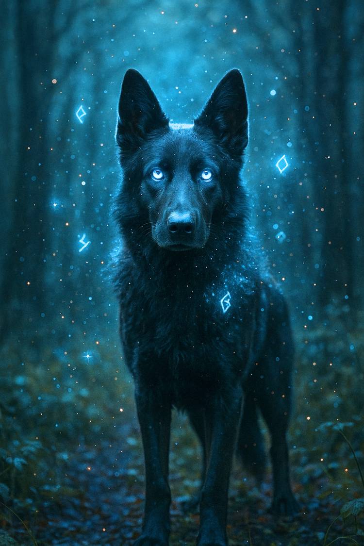 100 Black German Shepherd Names With Meanings